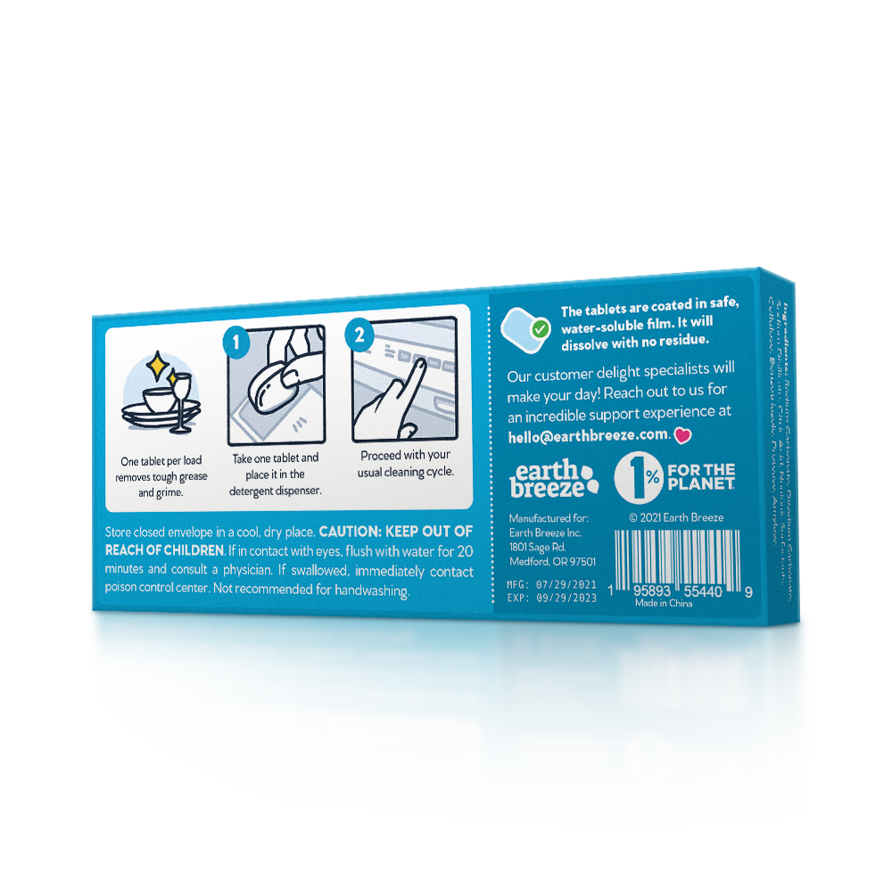 Power Pebbles - Dishwasher Tablets – Earth Breeze
